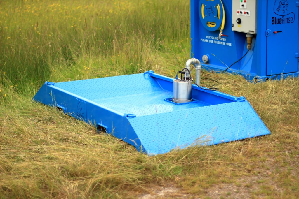 BlueRinse Washdown Tray - BlueRinse Concrete Washout Solutions North ...